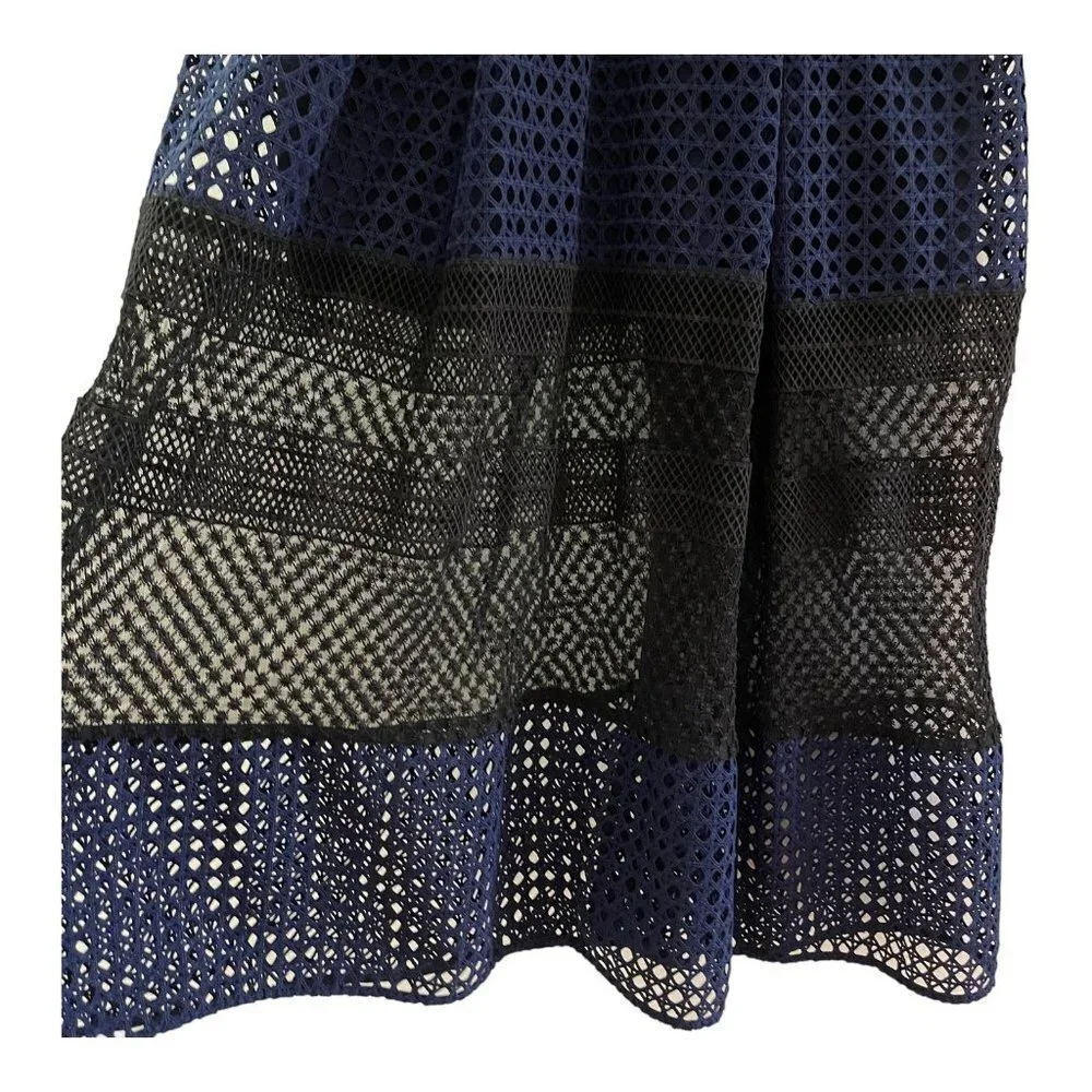 Self-Portrait | Dresses | Self Portrait Semi Sheer A Line Short Sleeve ...